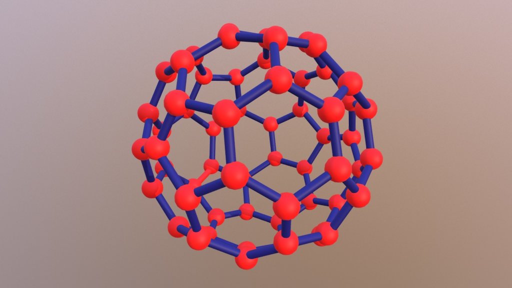 Bucky Ball - Download Free 3D model by samcorbridge [b4fda15] - Sketchfab