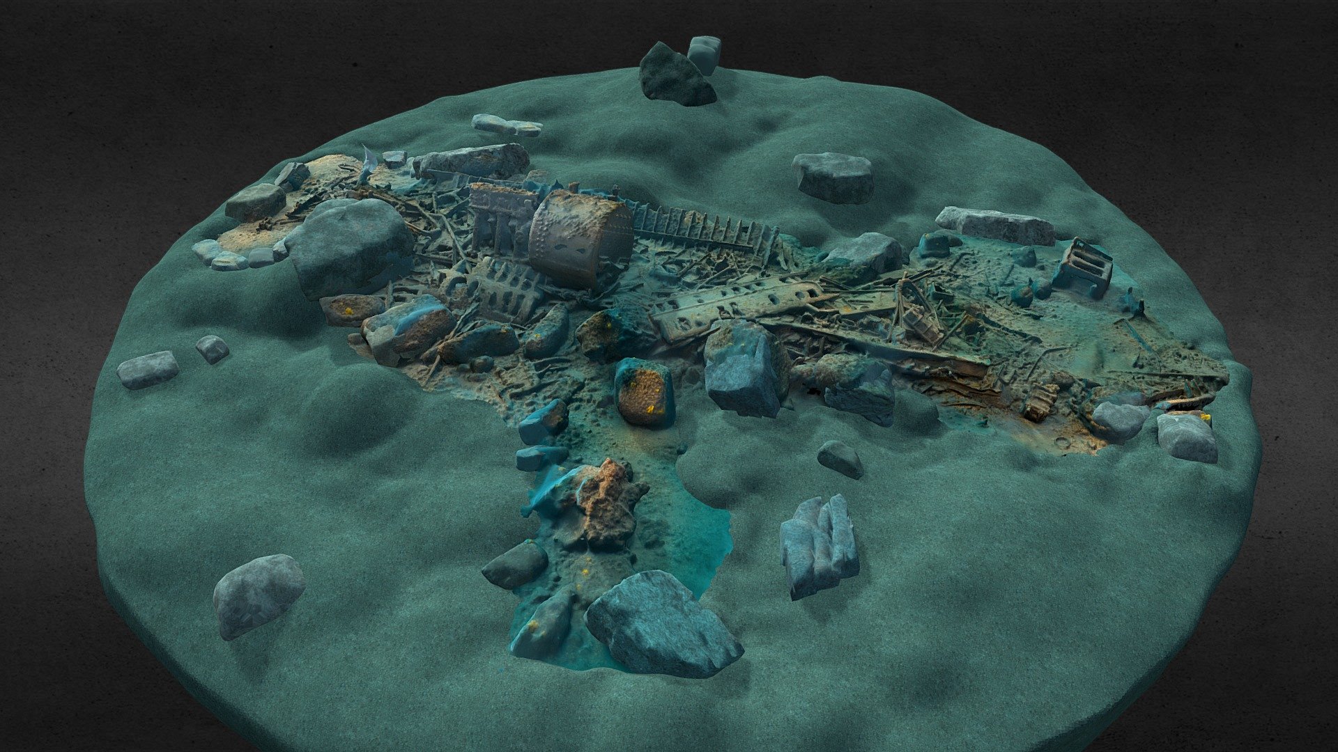 HMT James Fennell - 3D model by Maritime Archaeology ...