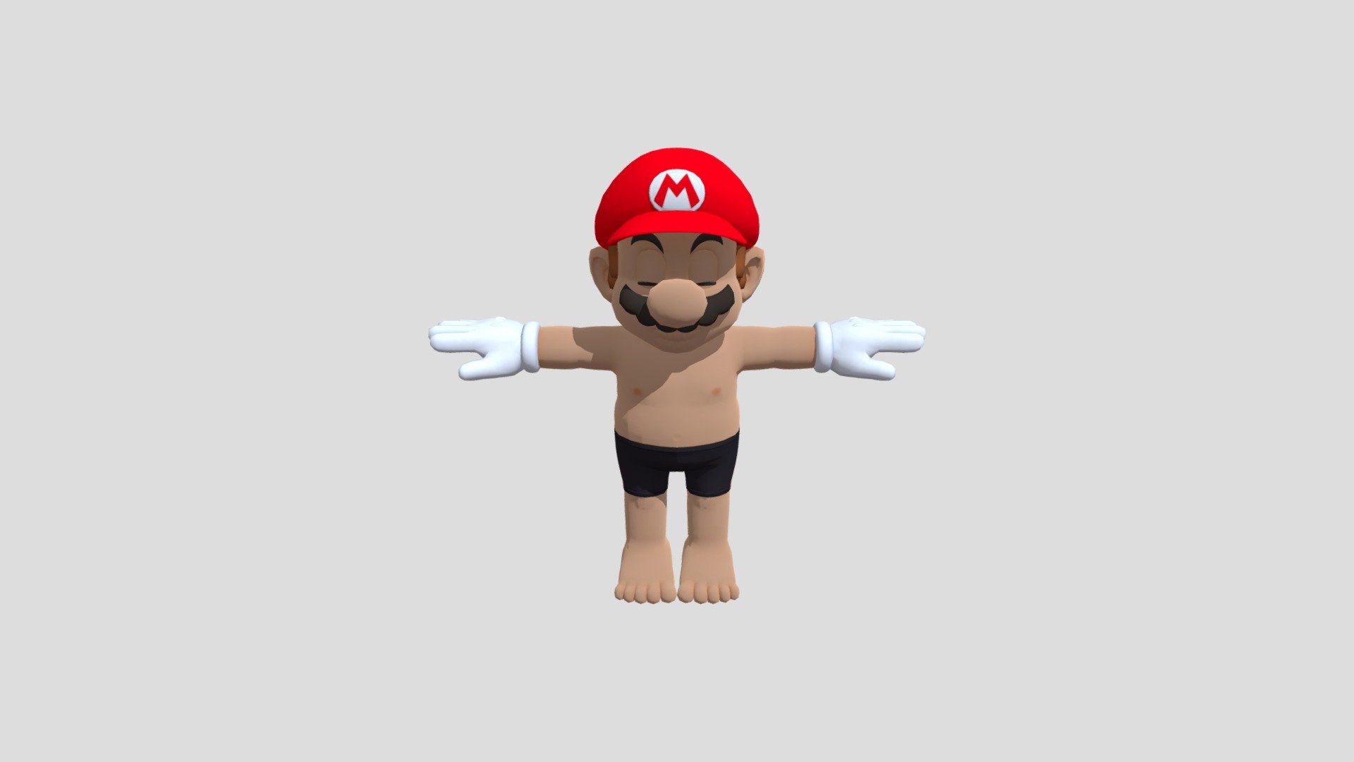 Mario_model_bodyswim - Download Free 3D model by ericajanaina0 [b4fe6b0 ...
