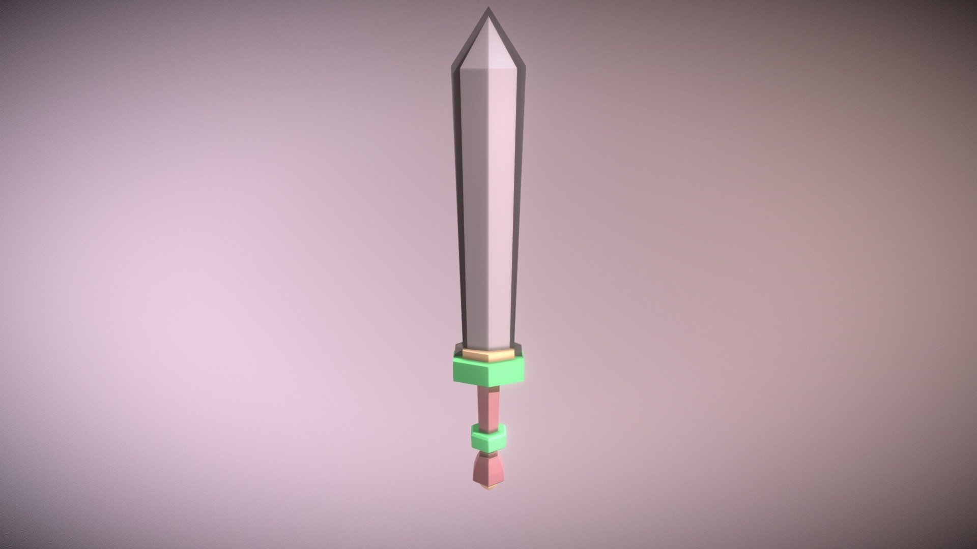 Tutorial Sword - 3D model by OggVorbis [b500f7a] - Sketchfab