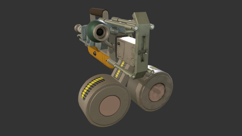 WIP Junk Gun - 3D model by arruejor [b501d03] - Sketchfab