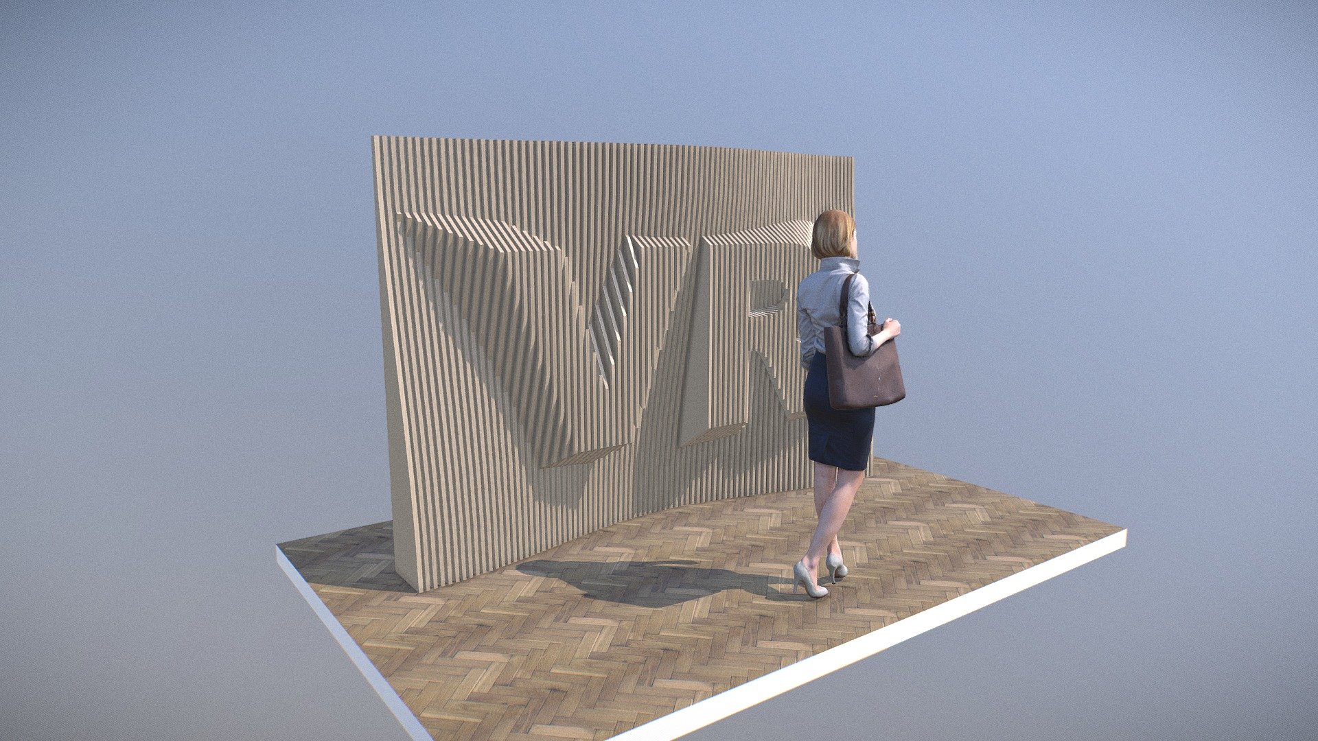Parametric wall - 3D model by Patrudoizero Design (@patrudoizero ...