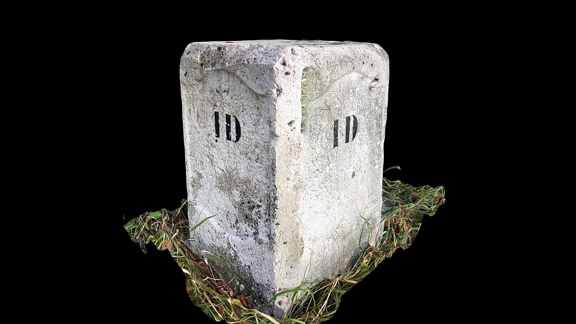 Borne repère de nivellement 1D - Download Free 3D model by clwacker [b503f0e] - Sketchfab