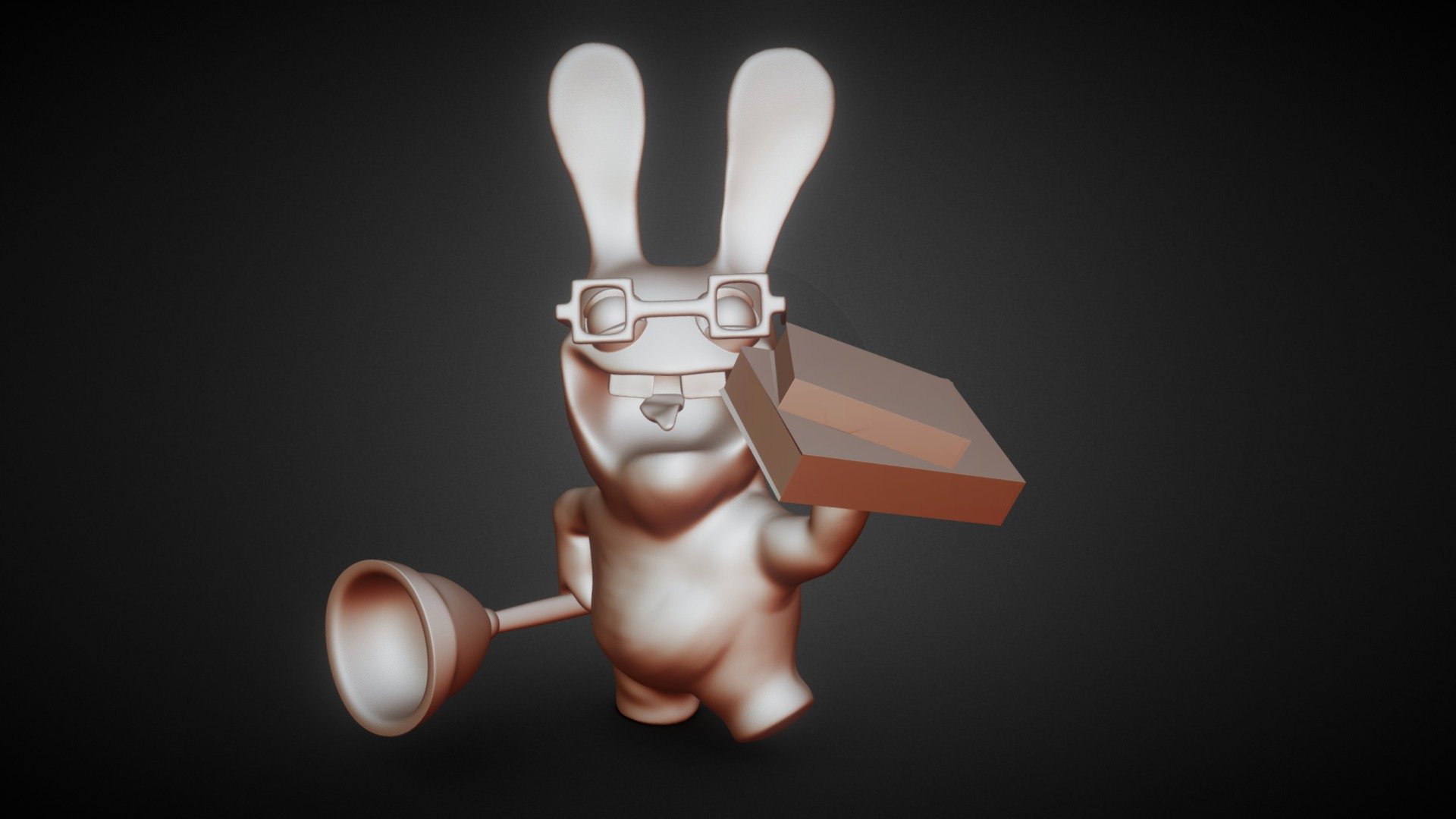 Raving Rabbids Reader - Buy Royalty Free 3D model by paburoviii ...