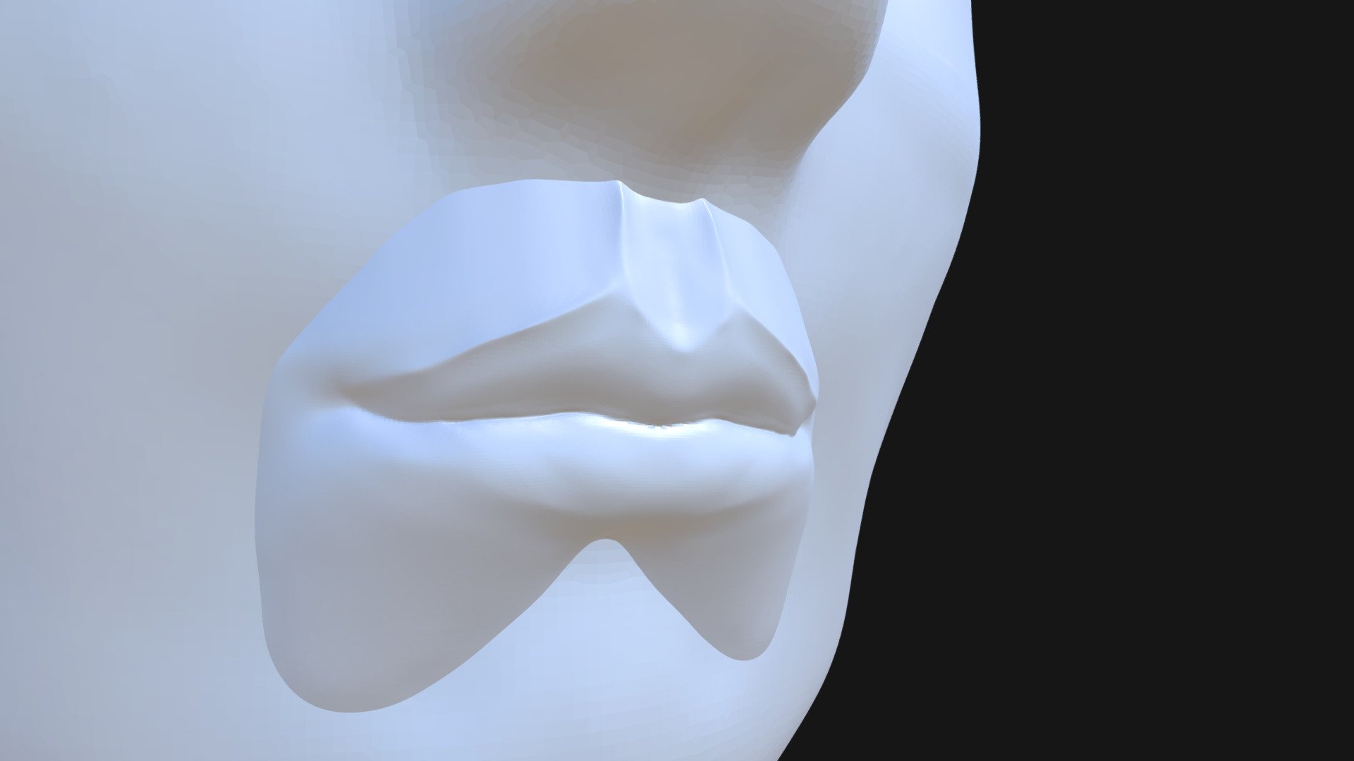 Lips (sculpting) - 3D model by ultiMasterious [b5053ba] - Sketchfab