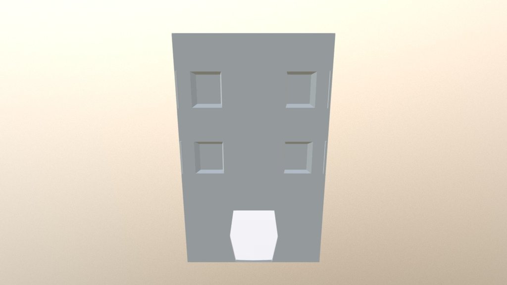 a 2 level building - Download Free 3D model by Akshay.Sharma [b505b48 ...