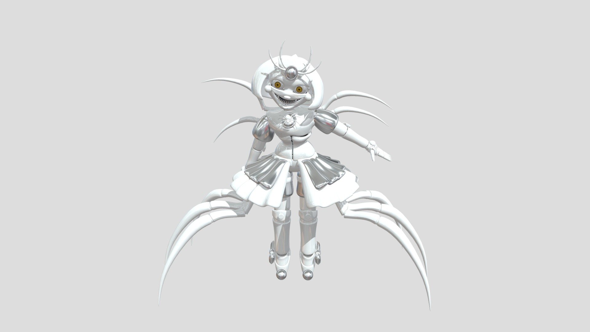 Spider Minireena By toxicvindicator - Download Free 3D model by Broken ...