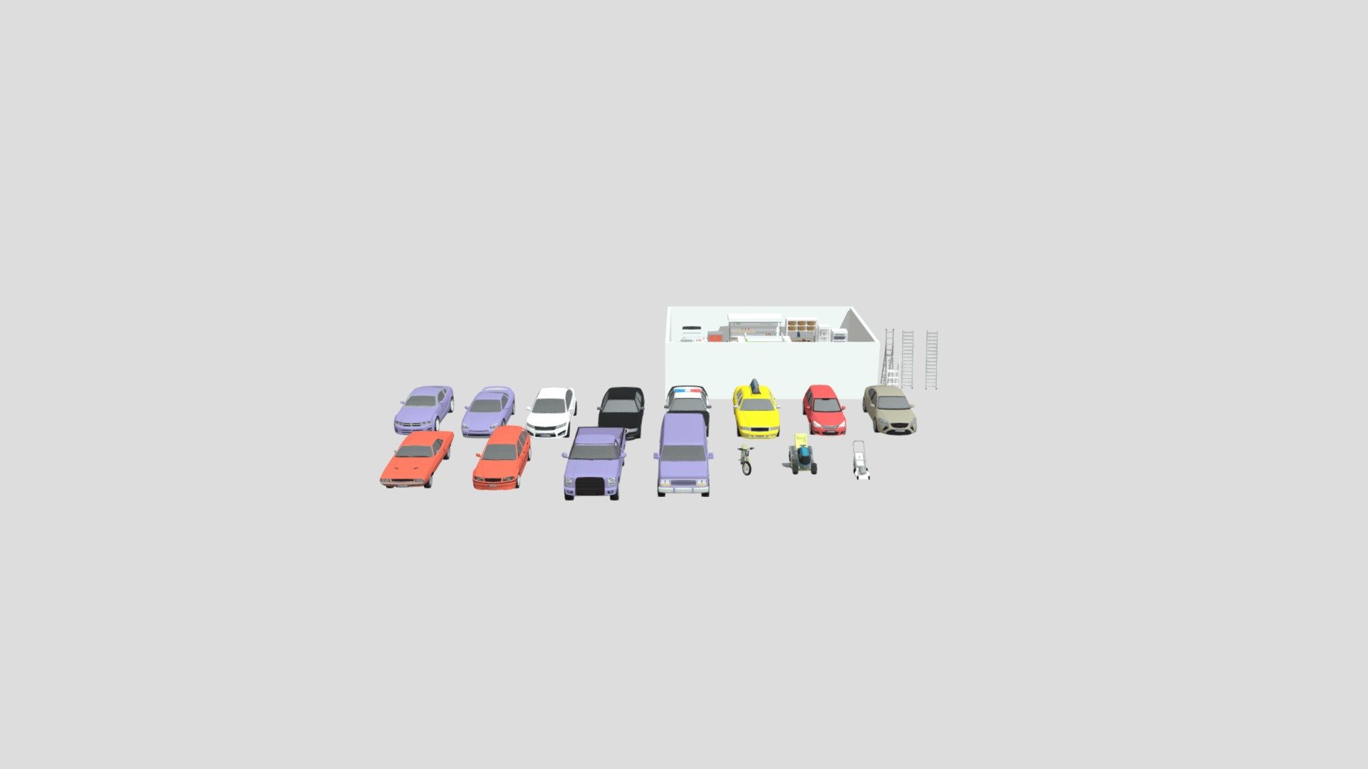 Garage - Download Free 3D model by Home Design 3D (@homedesign3d ...