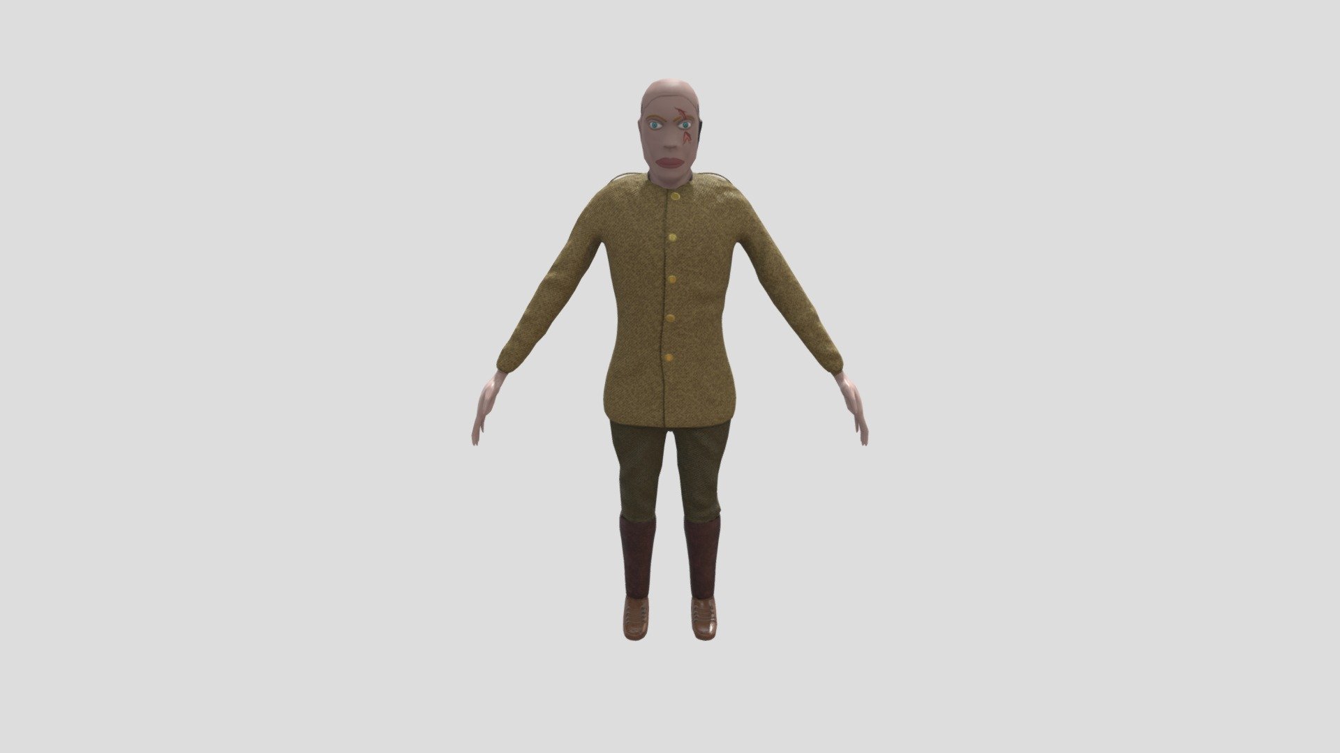 ww1 inspuired soldure - Download Free 3D model by aidan9lives [b506f80 ...
