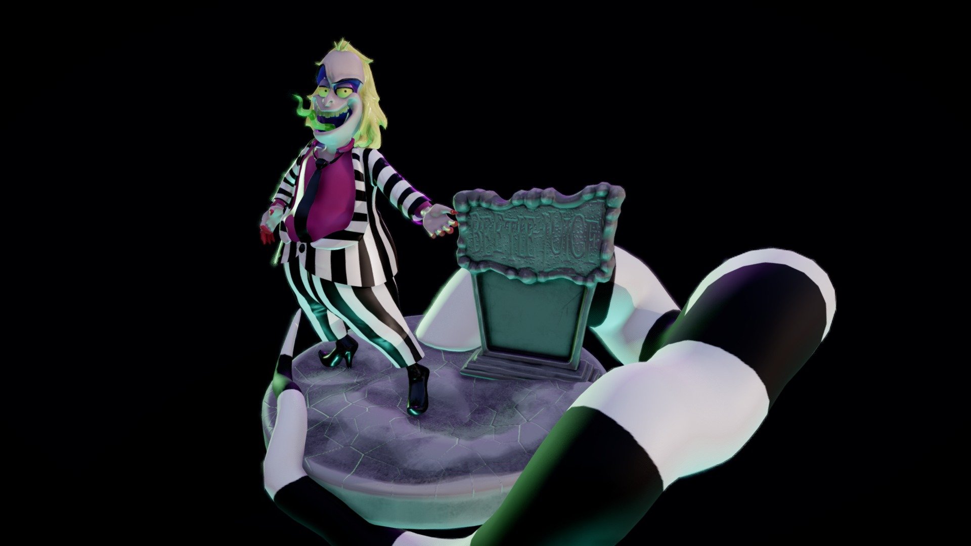 Beetlejuice - 3D model by ladyinblvck13 [b5078a2] - Sketchfab