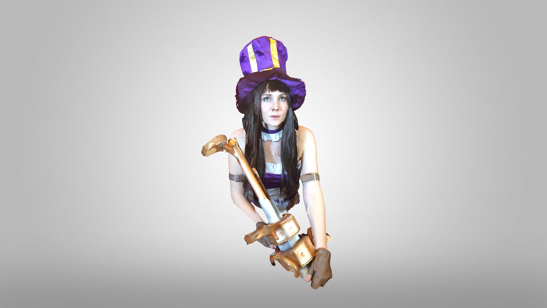 Caitlyn Cosplay League of Legends - 3D model by Y3DS (@your3dselfie ...