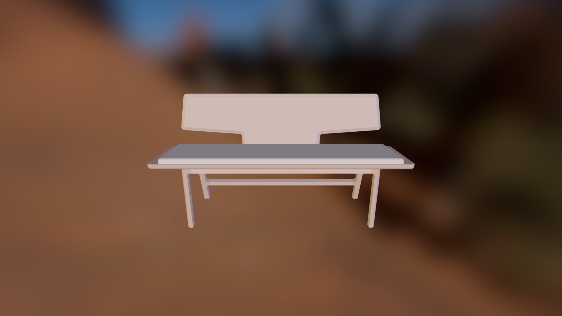 bench seperated back - 3D model by Piet Houtenbos (@piethout) [b5088c6 ...
