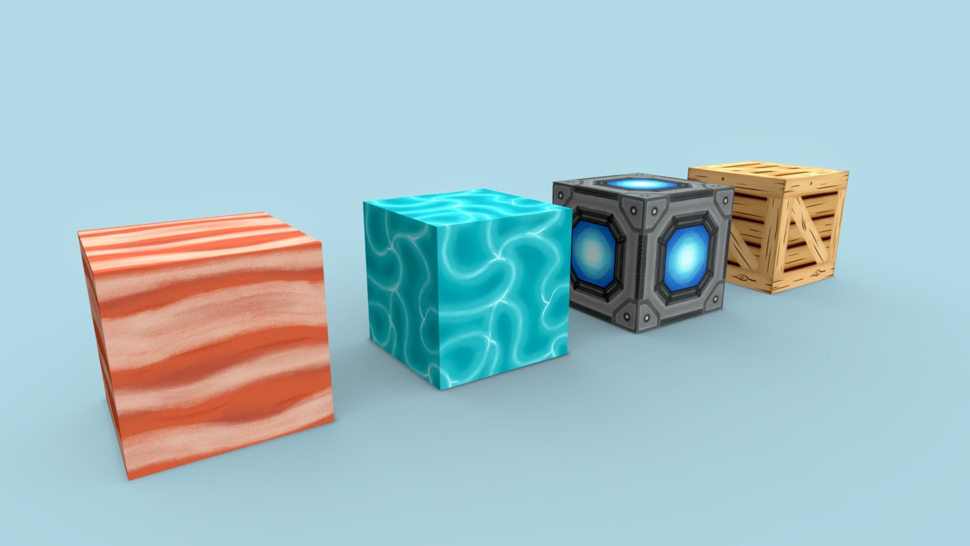 Stylised Material Pack - 3D model by Bryan Shee (@dohblend) [b509618 ...