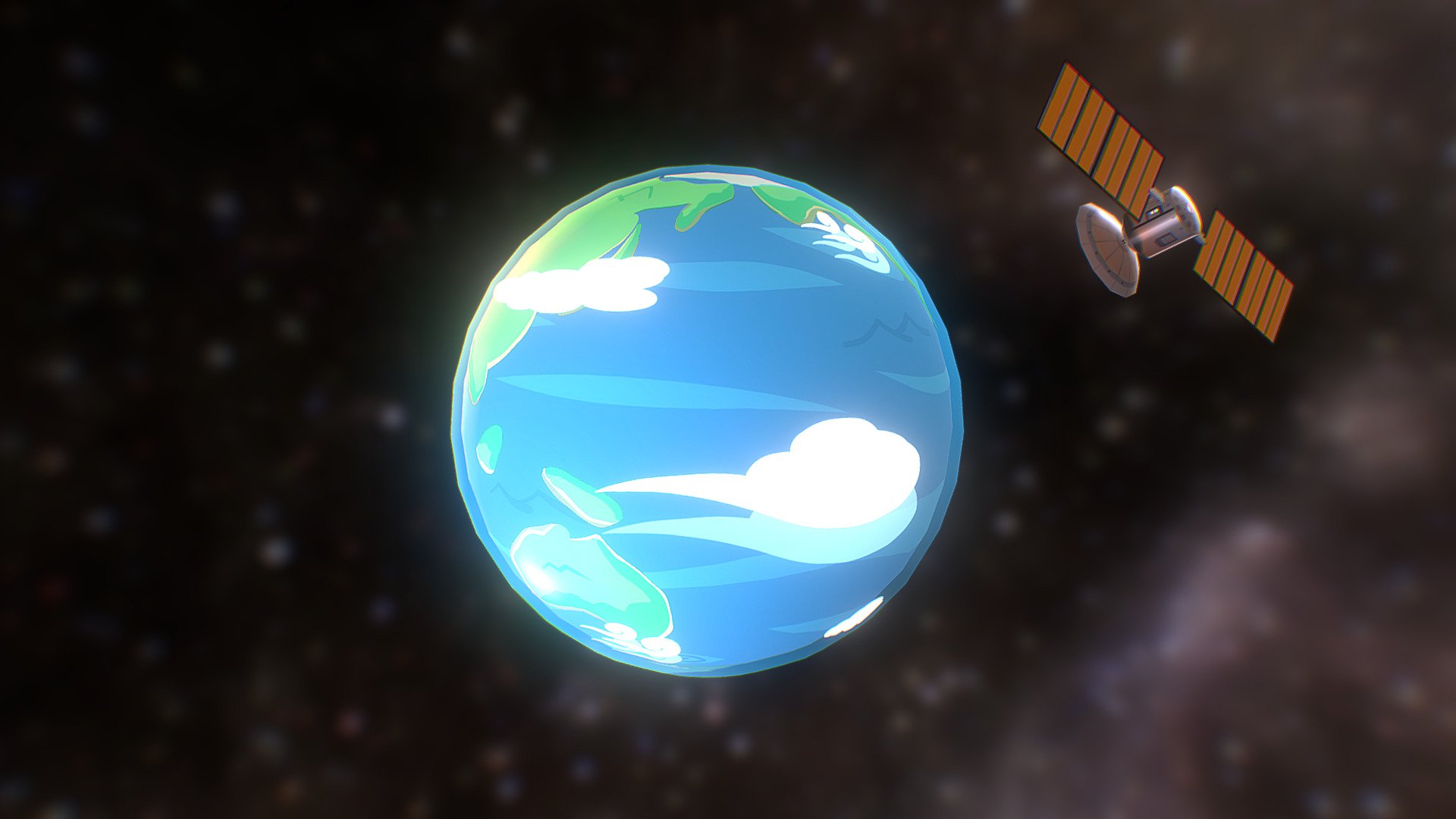 My little big Earth - 3D model by Anderson Barges (@evilschool ...