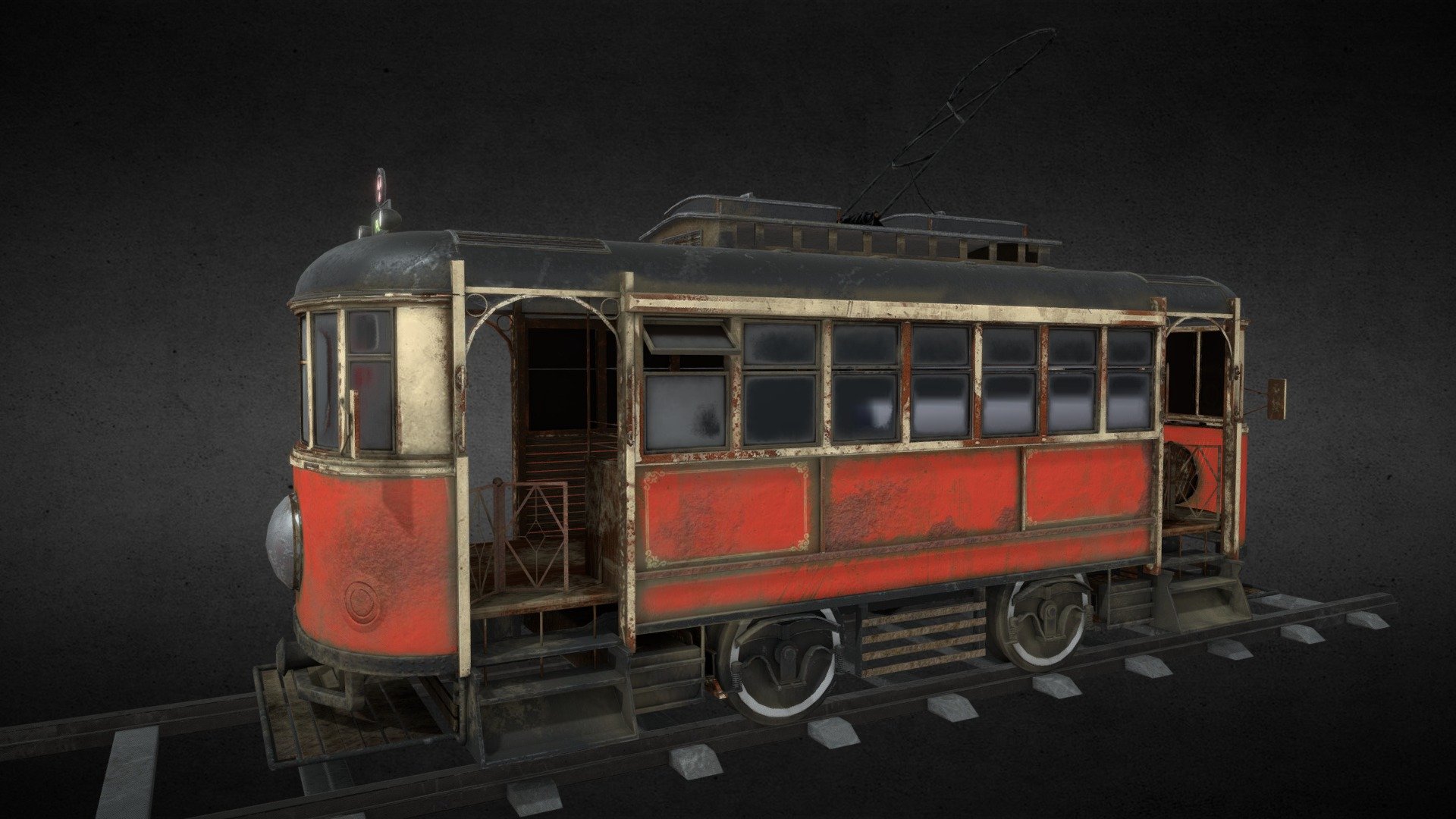 Old Tram Car - Buy Royalty Free 3D model by Team_Dexters [b50acd1 ...