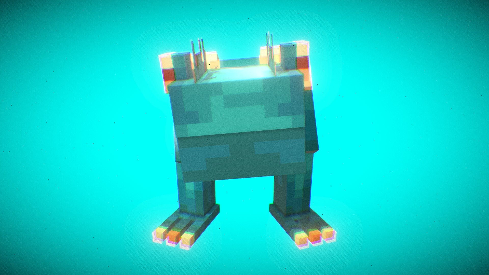 Warped Toad - 3D model by AITORGAMES1 [b50cc98] - Sketchfab