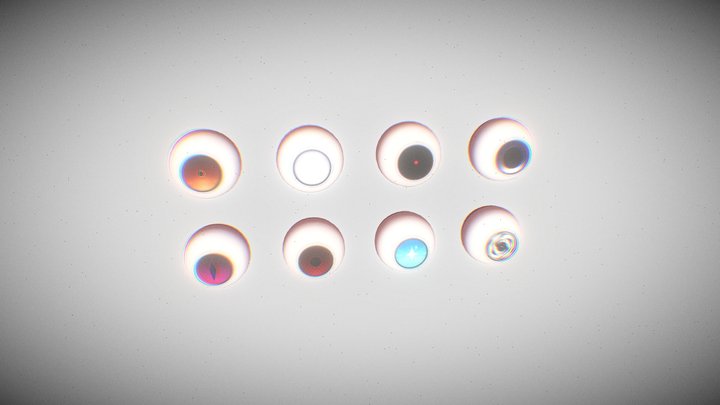 Eyes 3D models - Sketchfab