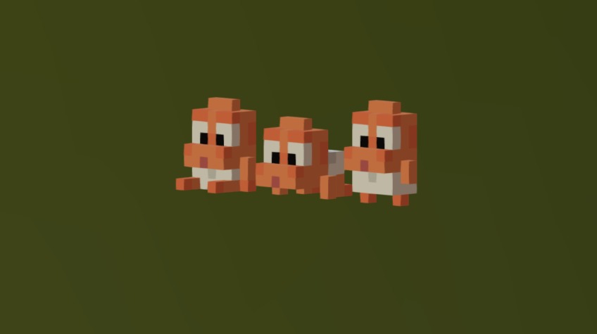 Triplets - 3D model by beefjuice [b50d52e] - Sketchfab