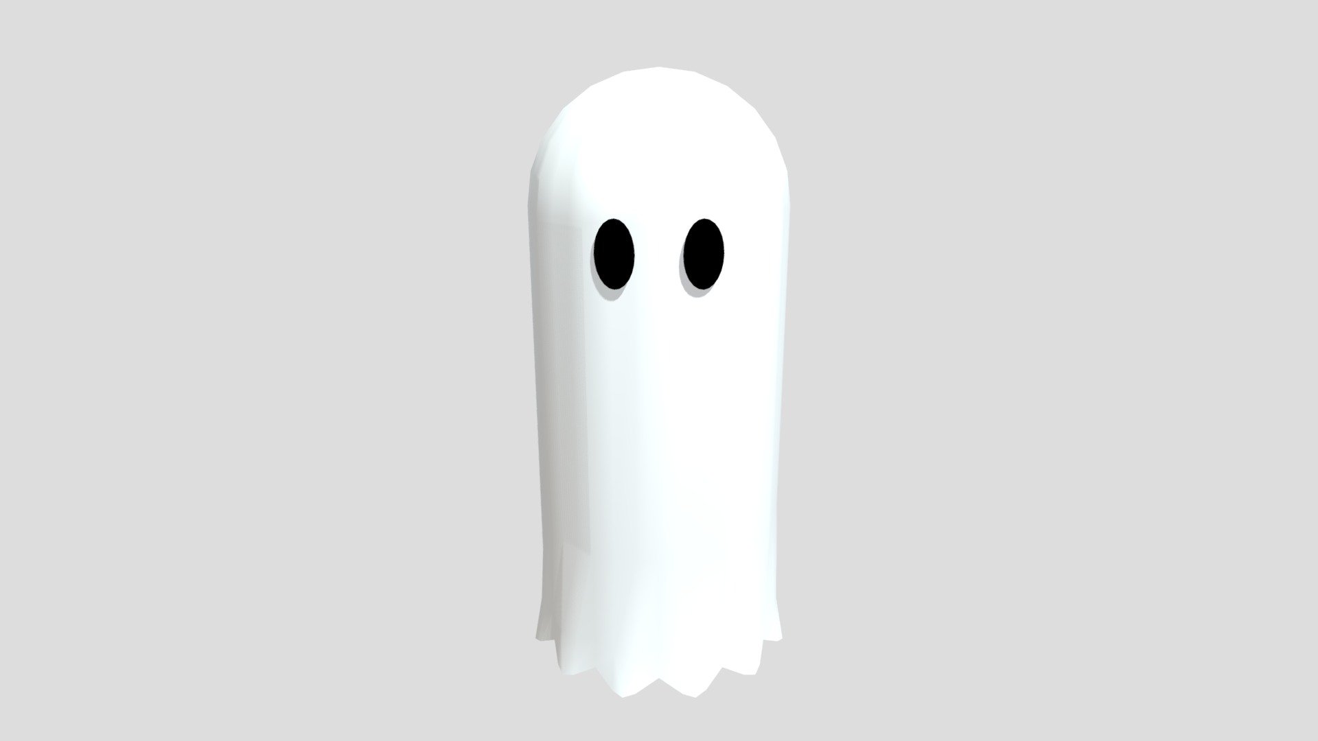 Spooky Ghost - Download Free 3D model by Spring (@SpringDL) [b50fd75 ...