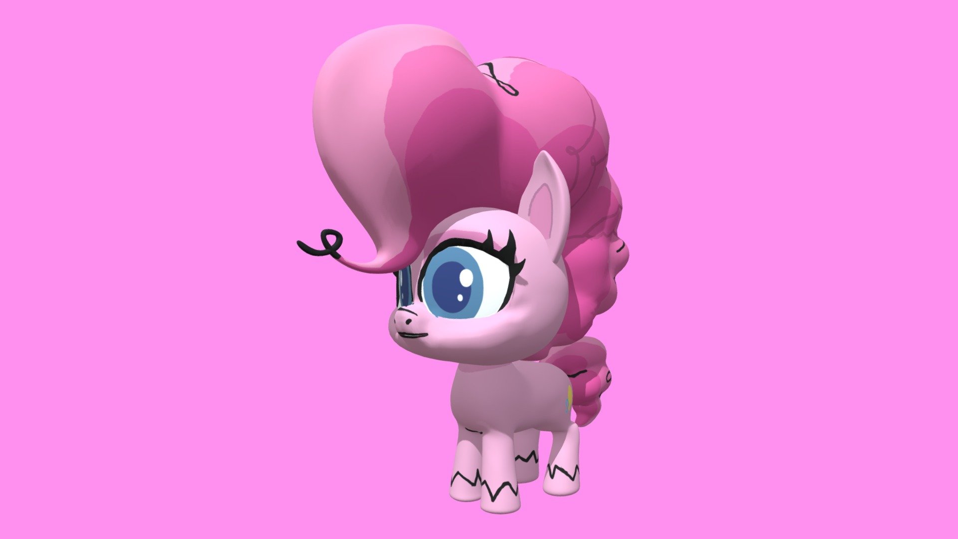 My Little Pony: Pony Life Pinkie Pie - Download Free 3D model by rupahrusyaidi [b510ac0] - Sketchfab