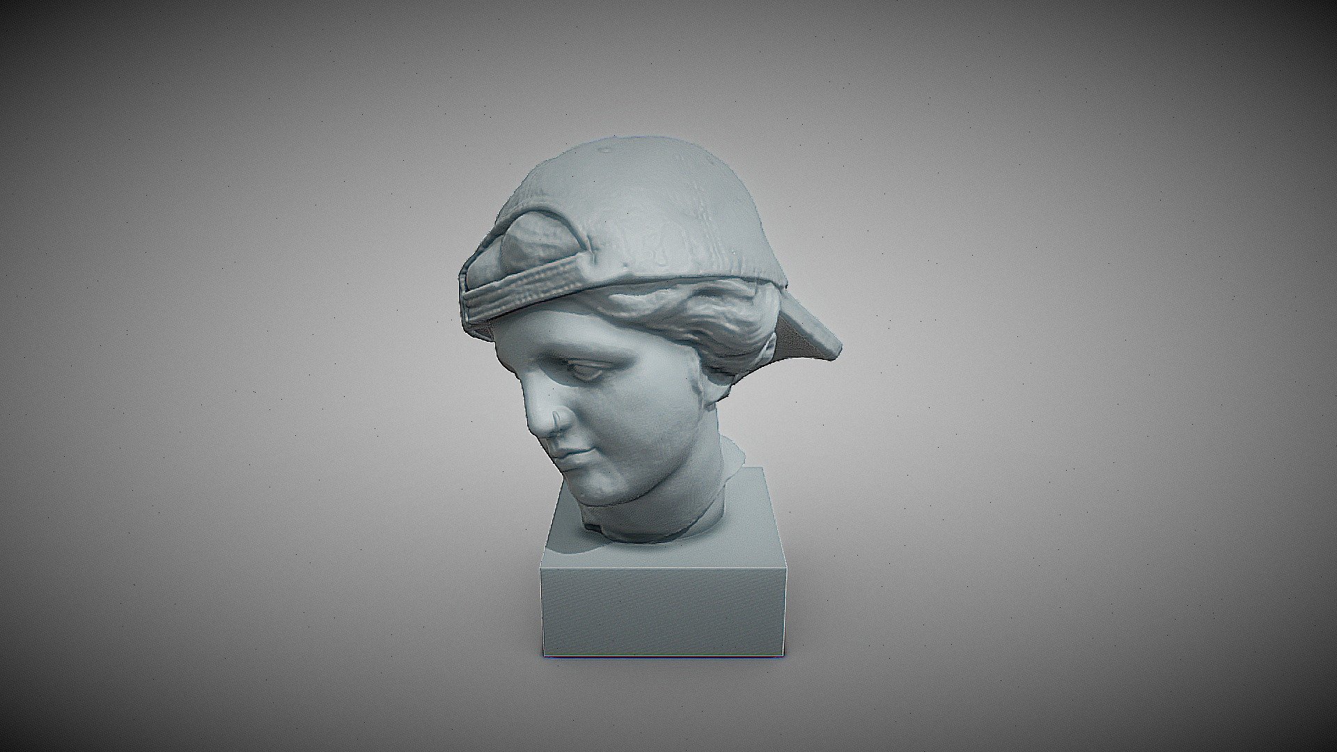 Bored lady - creative remix of three scans - Download Free 3D model by ...