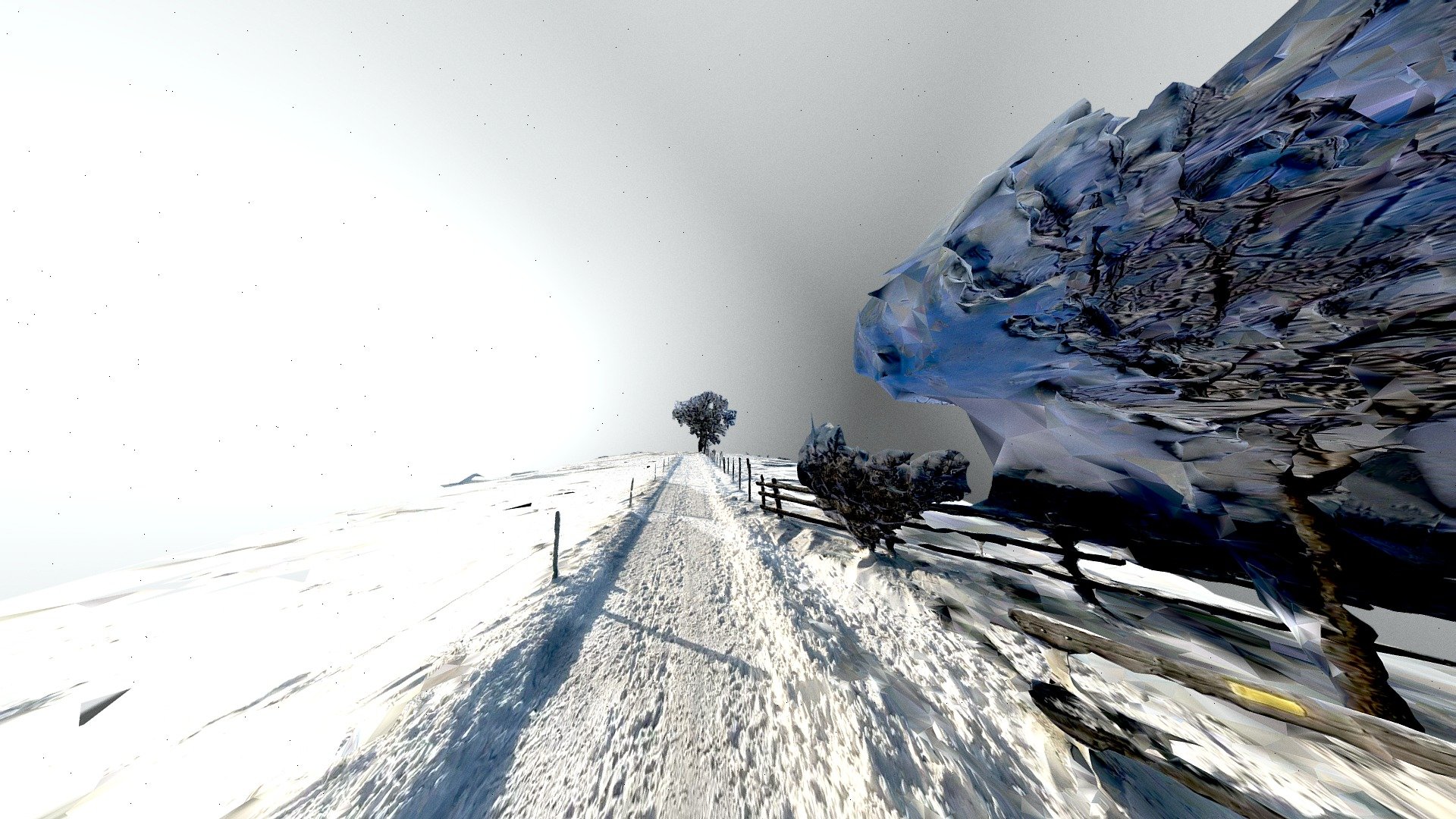 Hyperspace - Winter landscape V - Download Free 3D model by ...