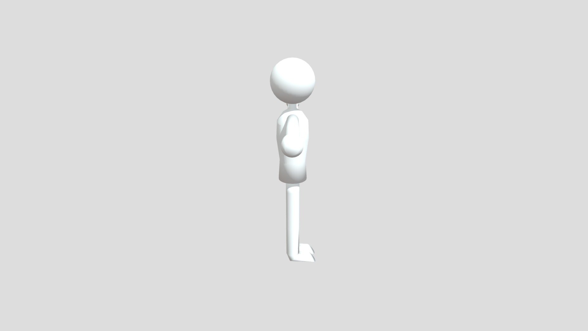 Cartoon Player Model - Download Free 3D model by MemegamerVR ...