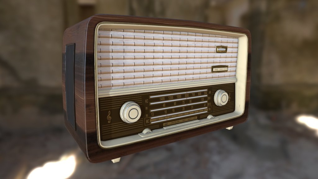 Old Radio - 3D model by Ivan Fernandez (@haxxerdmedia) [b512315 ...