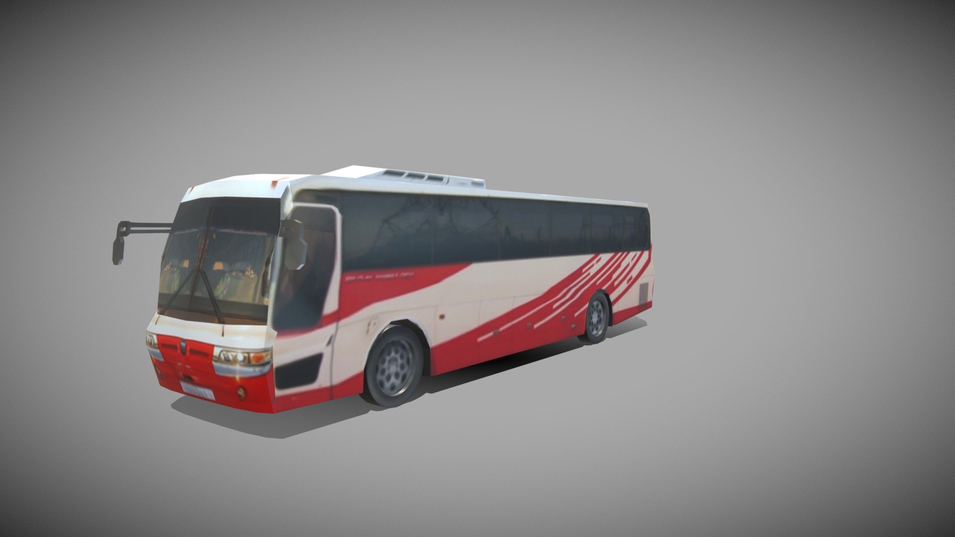 1998 Hyundai Aero Space Coach Bus - Download Free 3D model by ...