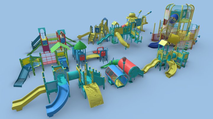 Playground 3D models - Sketchfab