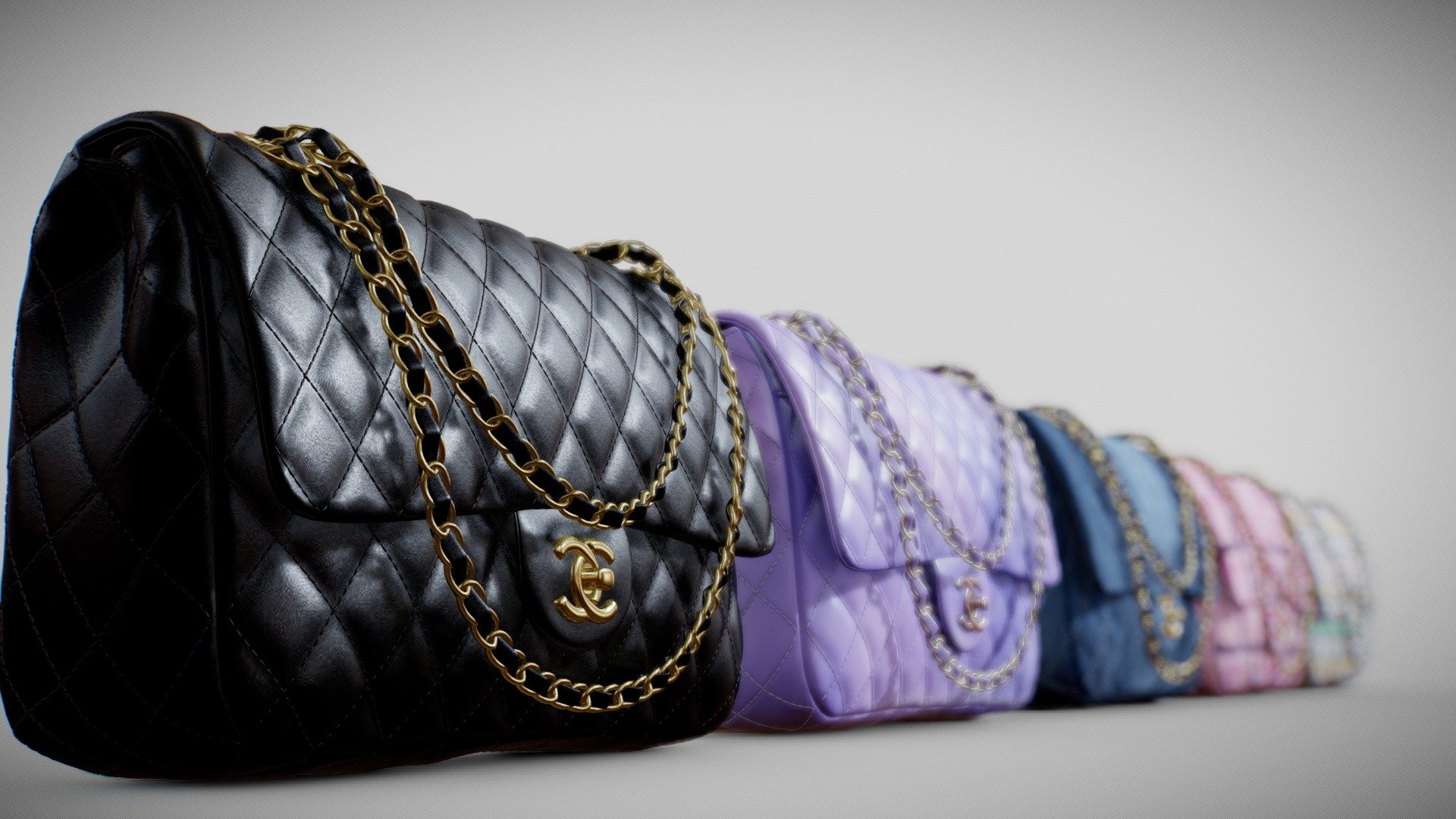 Chanel_bag - 3D model by DonikXD [b51585a] - Sketchfab
