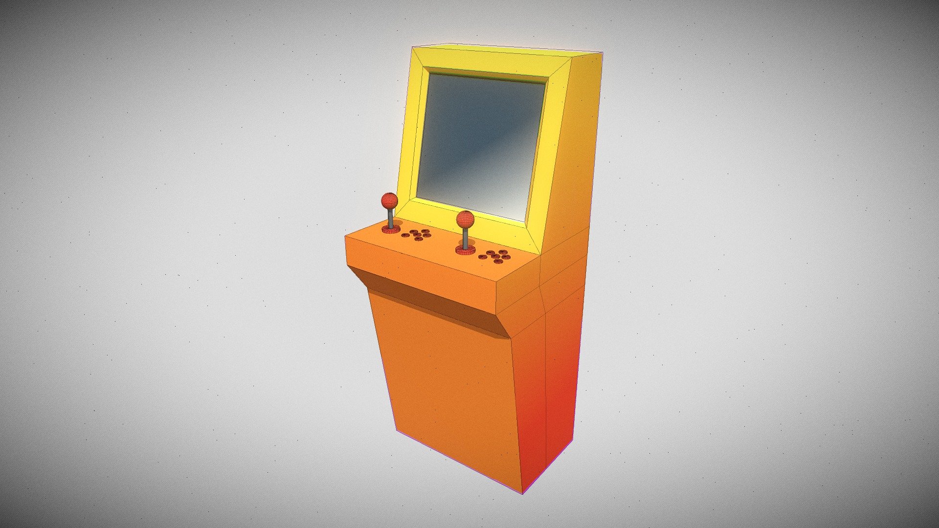 Arcade - 3D model by GLU-TOA [b516d95] - Sketchfab