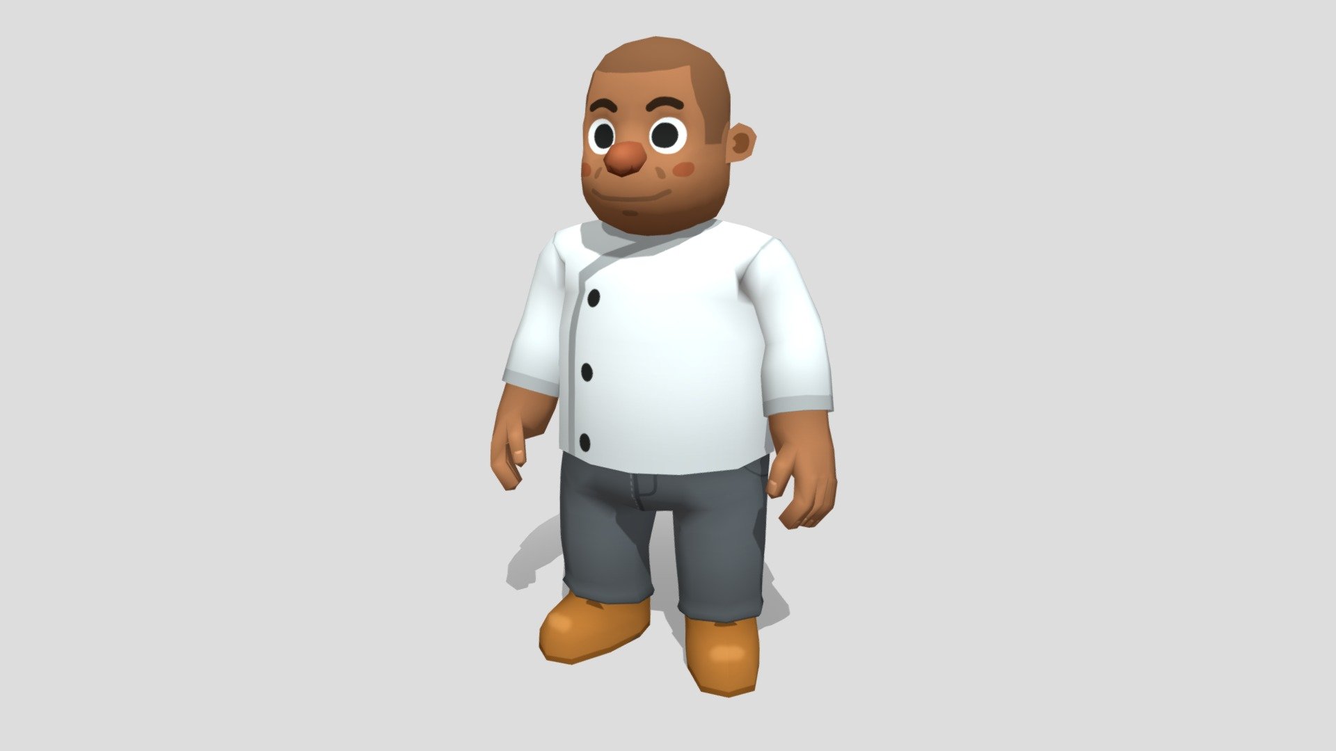 Cook - 3D model by Igor Ferreira (@igorrferr) [b51a0a6] - Sketchfab