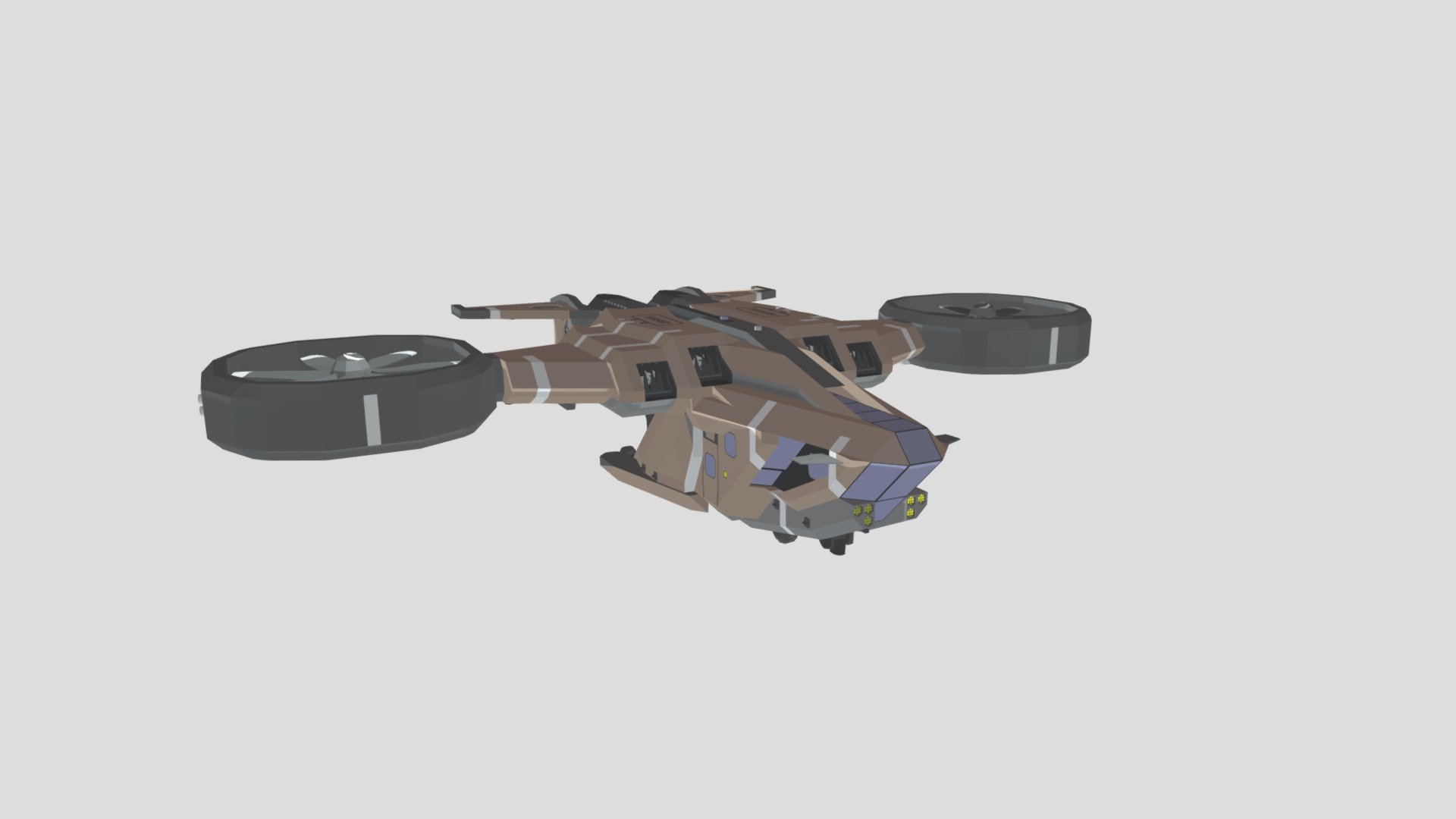 Forehead Industris HL2 Cygnus - 3D model by The_Fod [b51c1fb] - Sketchfab