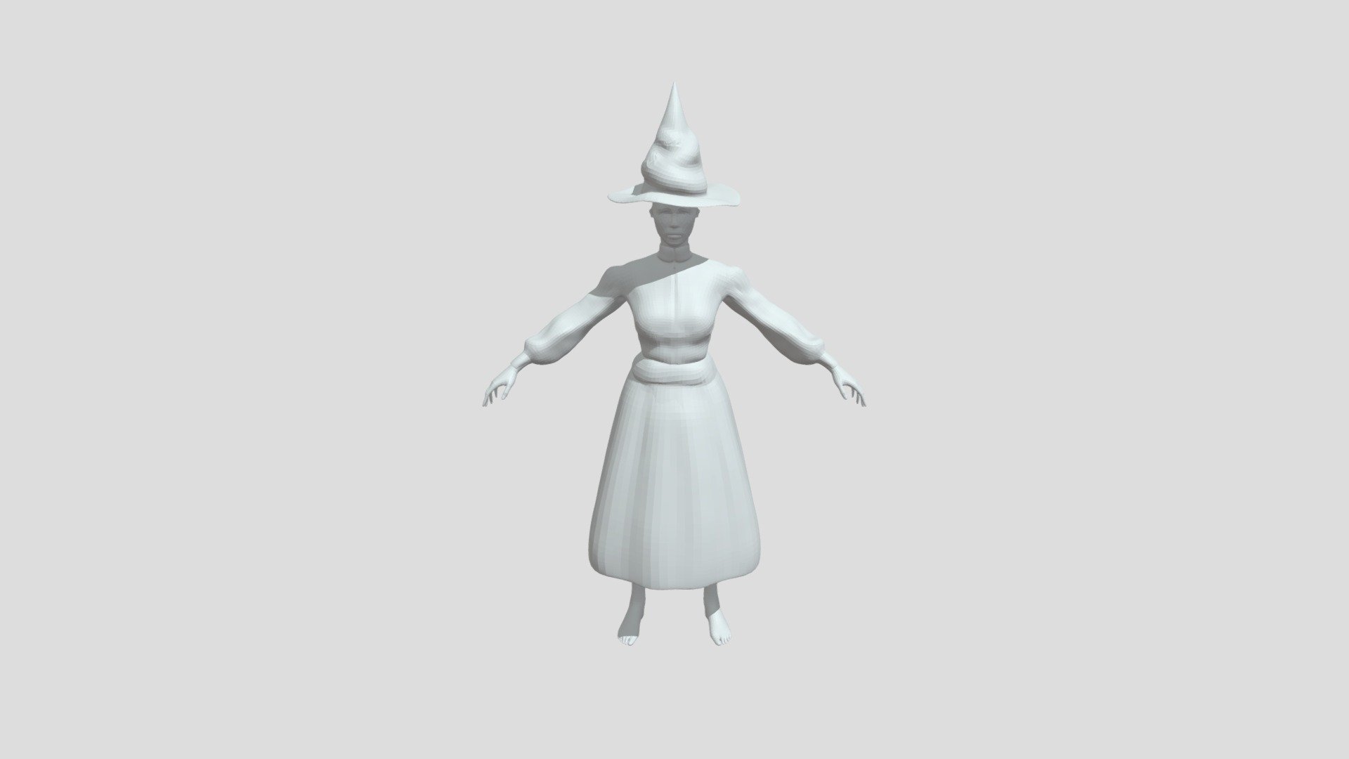 Witch Outfit - 3D model by Shaurbox [b51c951] - Sketchfab