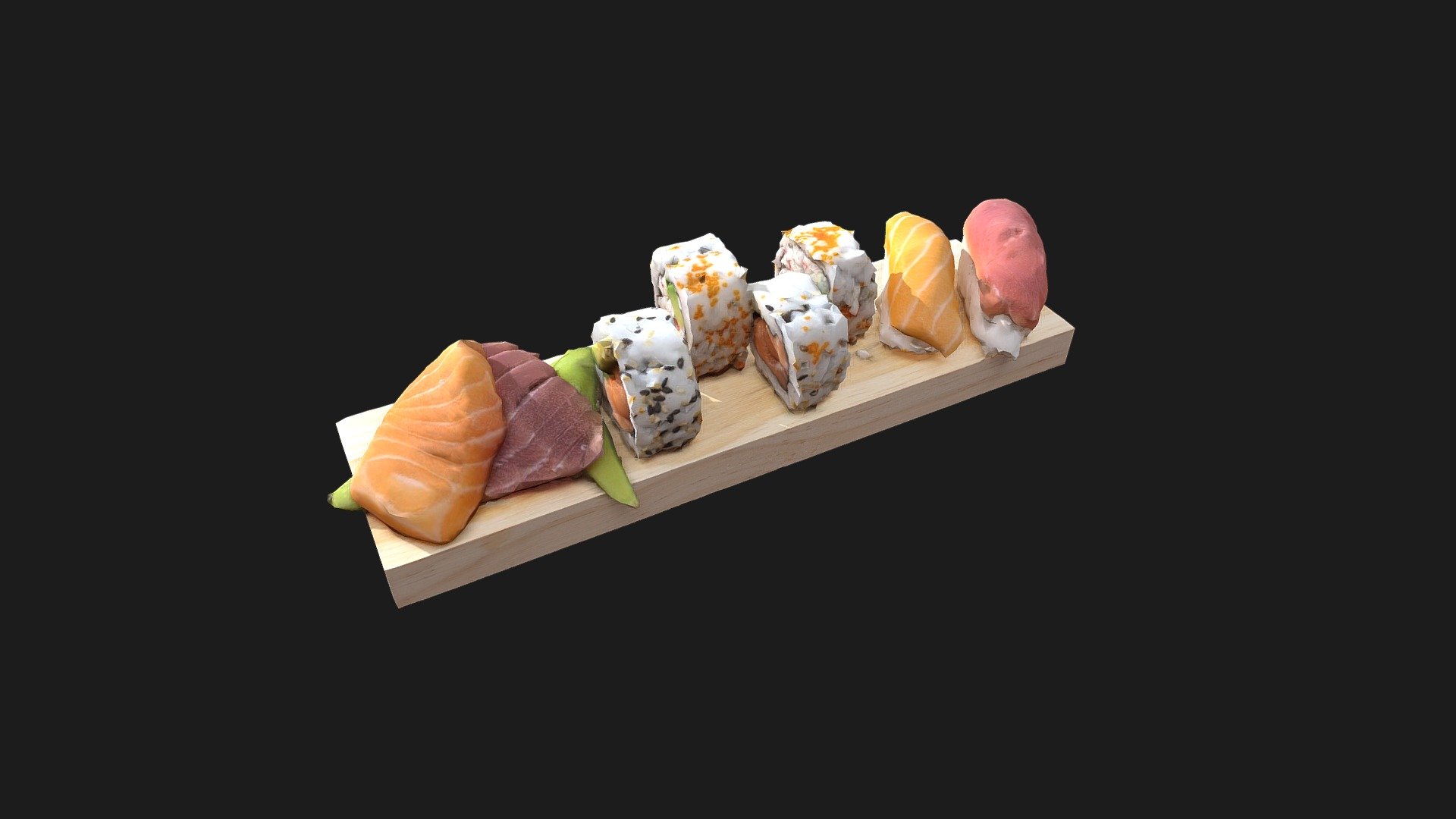 Sushi 15k - 3D model by Scanning (@AHScanning) [b51d5fb] - Sketchfab