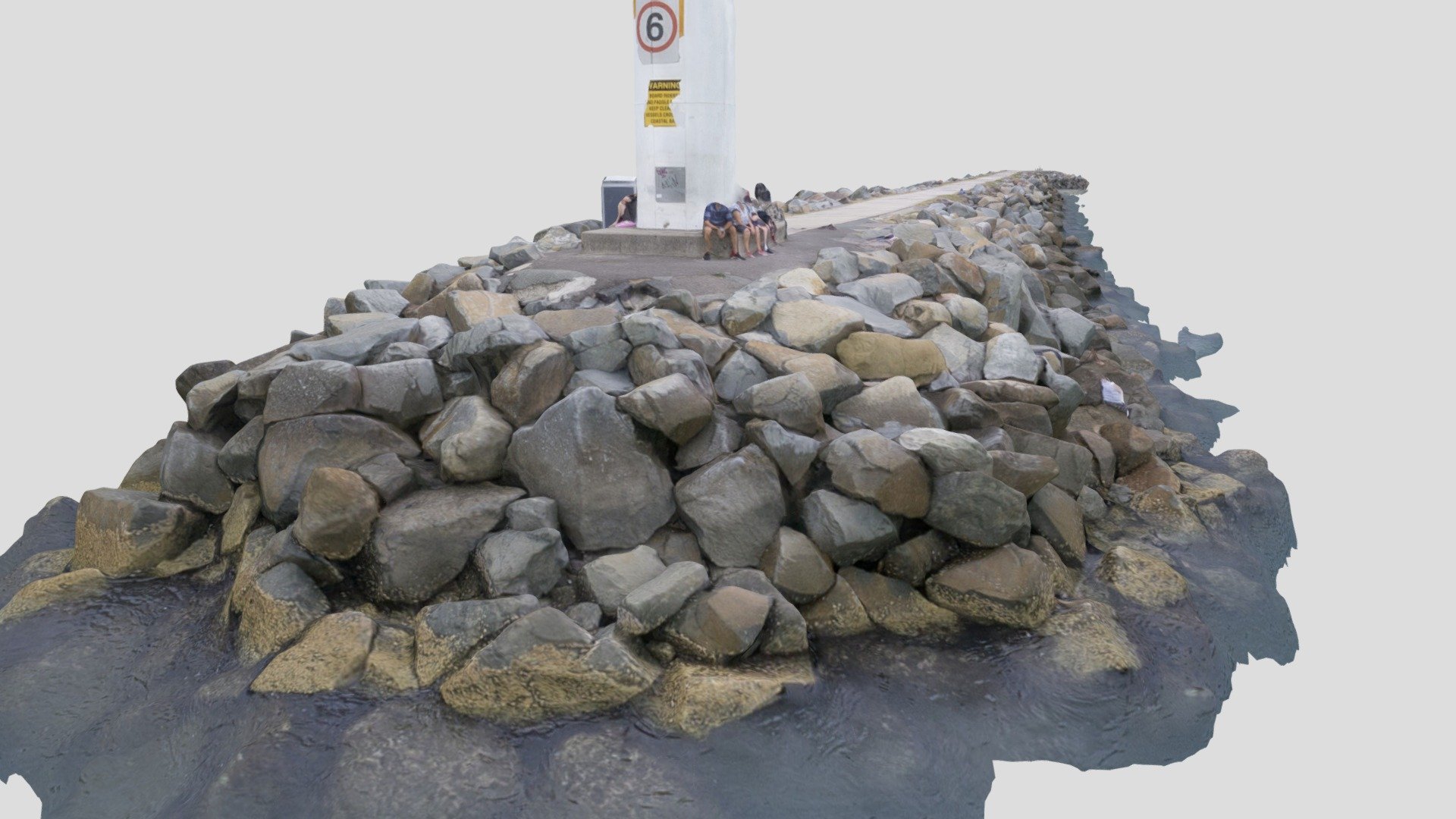 Mooloolaba Rockwall - Download Free 3D model by buildscan [b51d97b ...