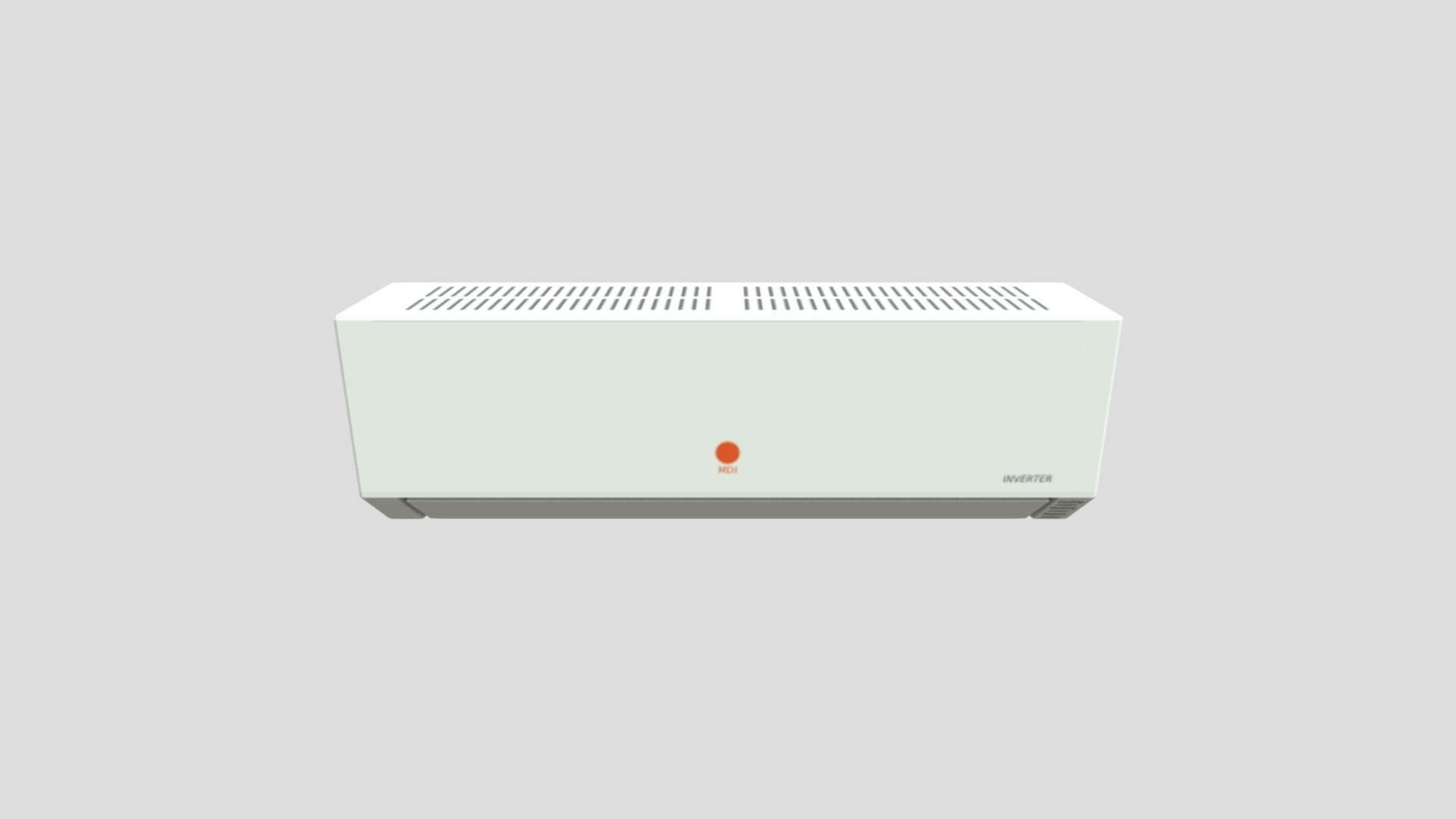 Air conditioning - internal unit - Download Free 3D model by 1-3D.com ...