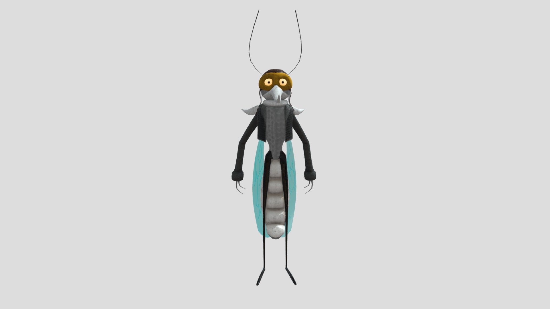 Mosquito man - 3D model by Pratyaksh Garg (@pratyakshgarg) [b51fc46 ...