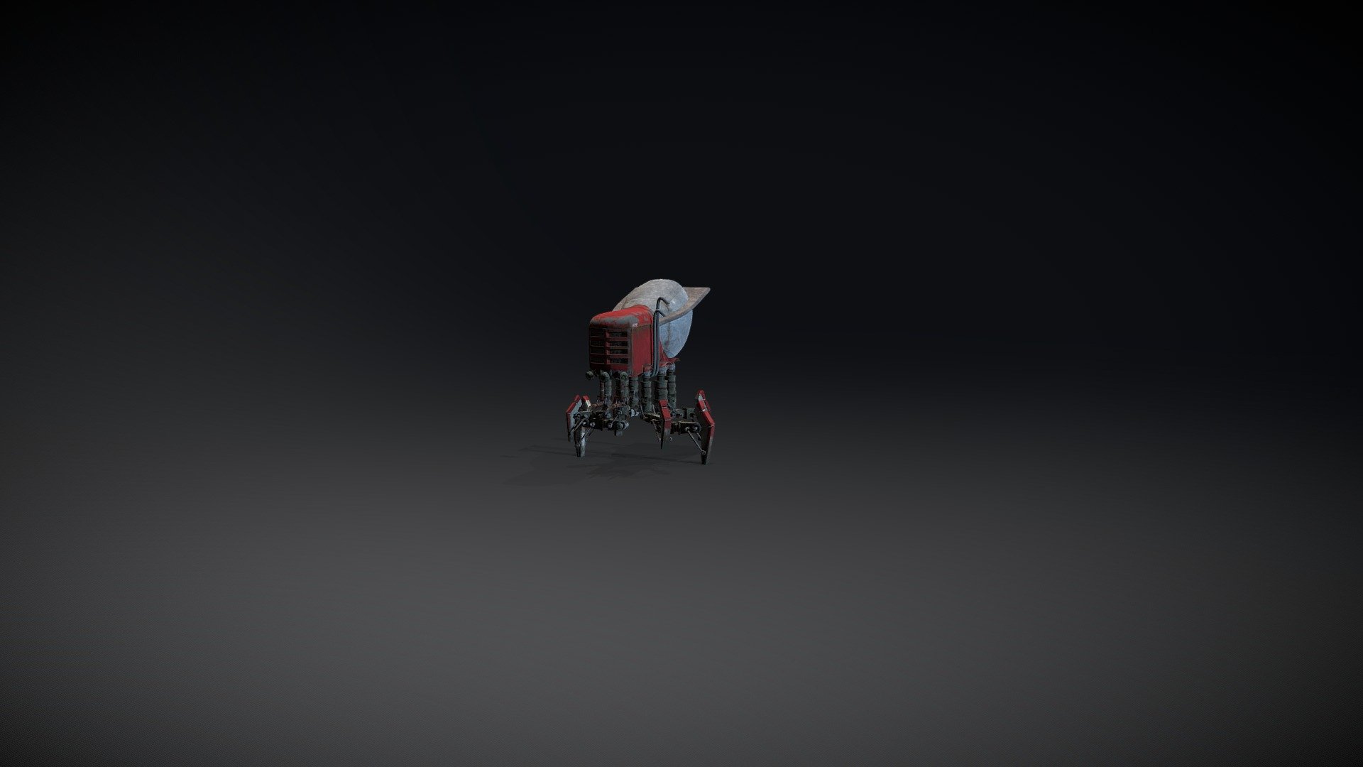 Wheat Planting Robot - 3D model by Linkle [b521e92] - Sketchfab