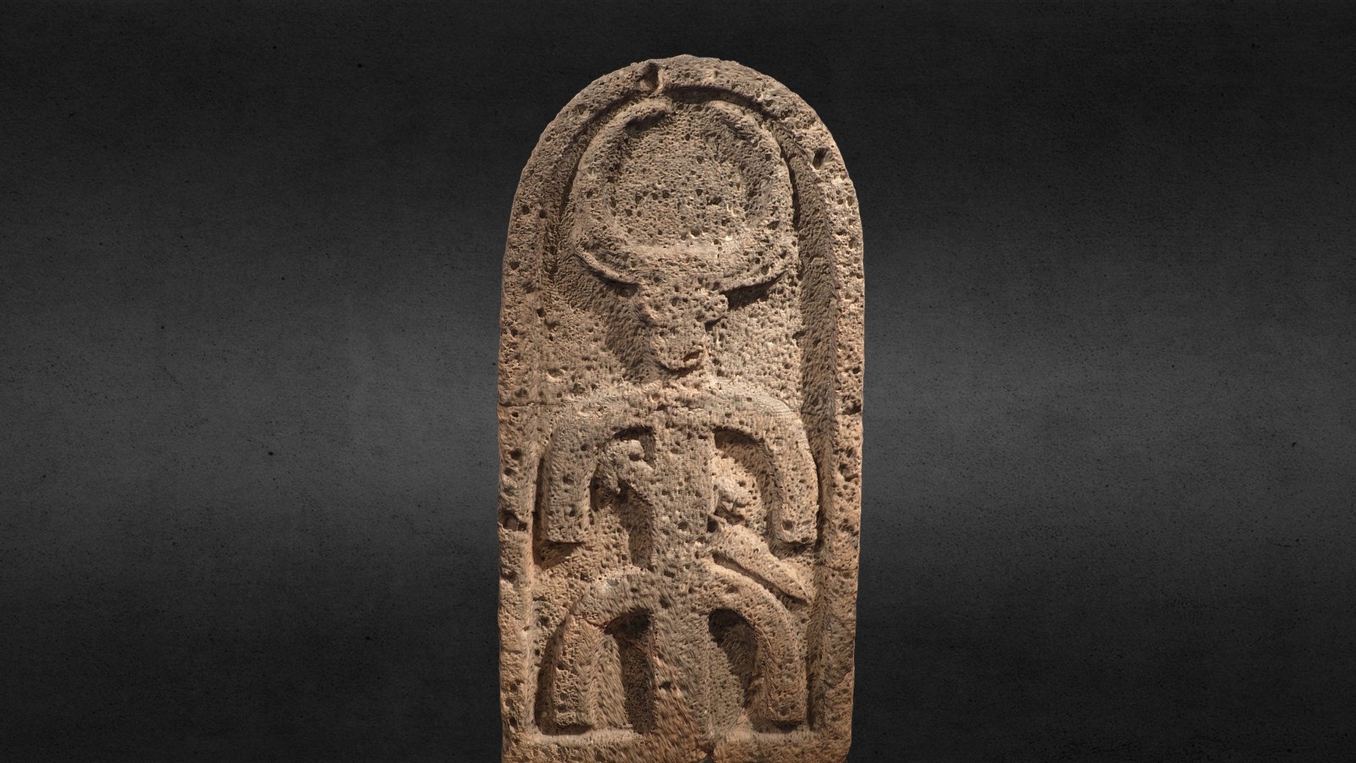 Beithsaida Stele, Israel Museum - Download Free 3D model by ...