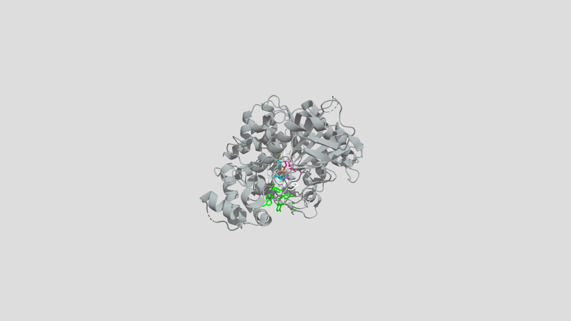 Acetylcholinesterase interacting with Sarin - 3D model by taytayrox36 ...