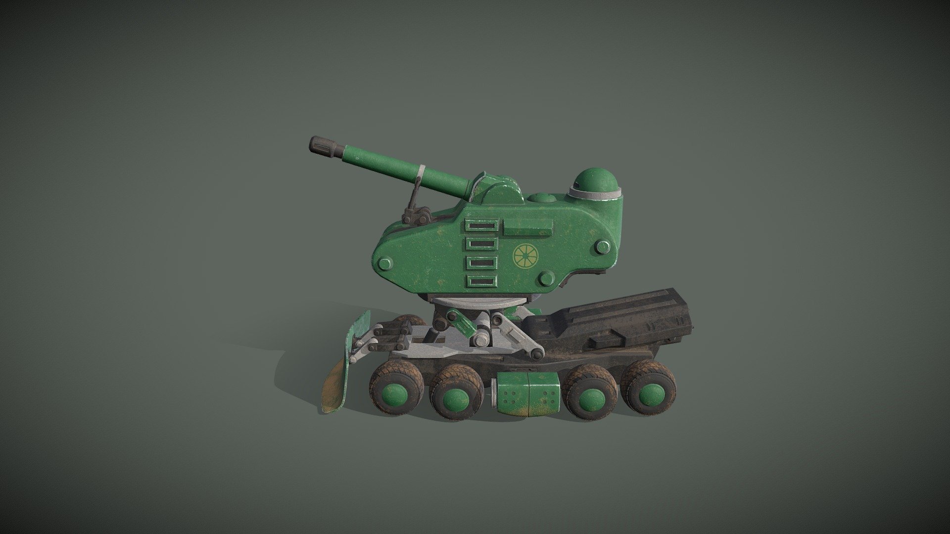 Stylized tank - Download Free 3D model by Andrew (@clon6707) [b5222c5 ...