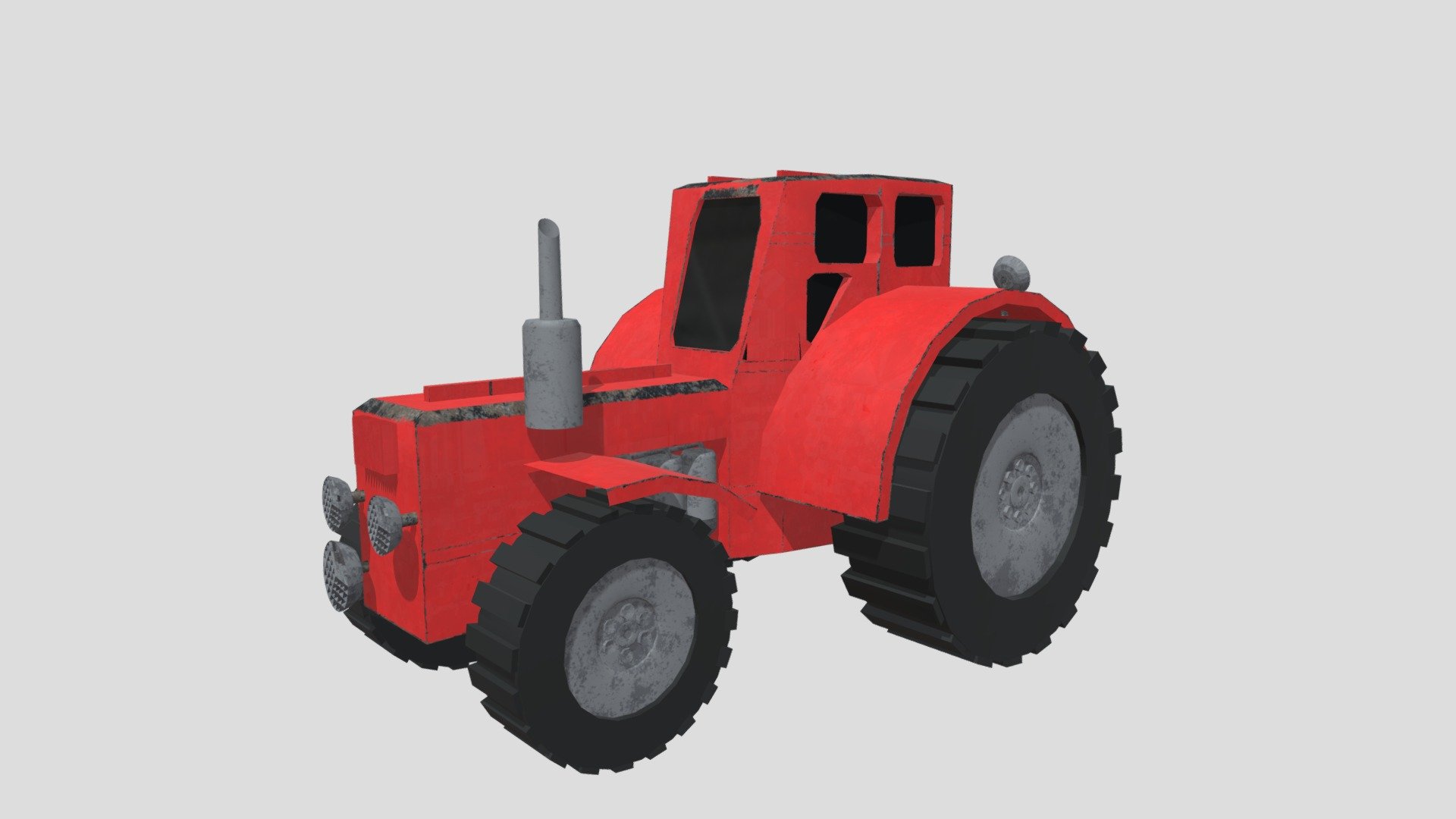Tractor002 - Download Free 3D model by phoenix_russell [b522897 ...