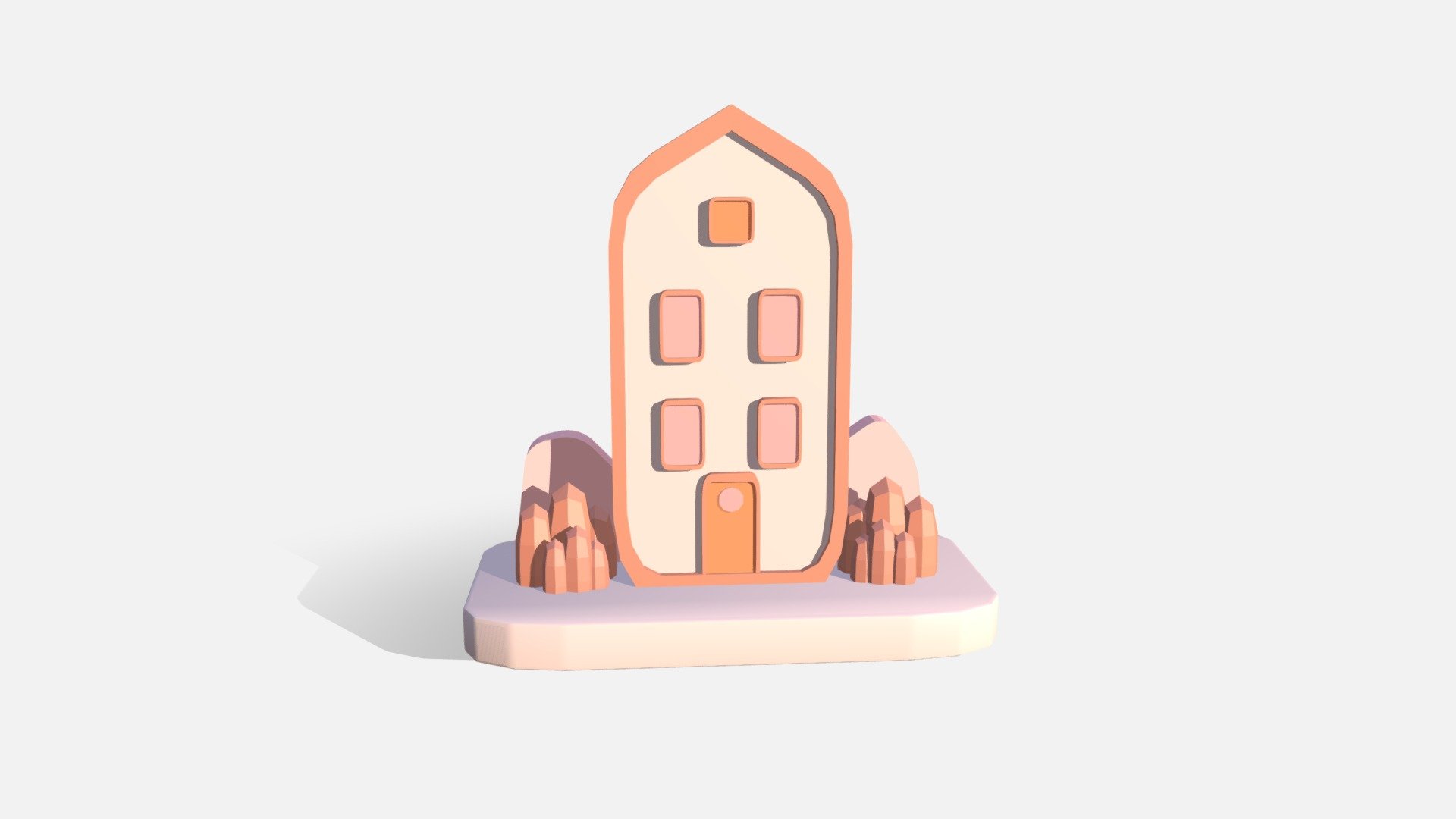 2.5D HOUSE - Download Free 3D model by Logout zero (@lowpoly0) [b524115 ...