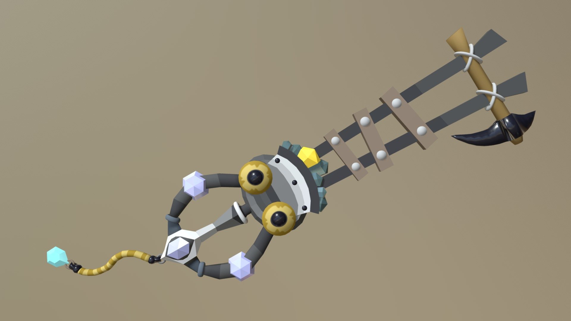 Keyblade - Treasure Trove (Upgrade 1) - 3D model by David Mercado ...