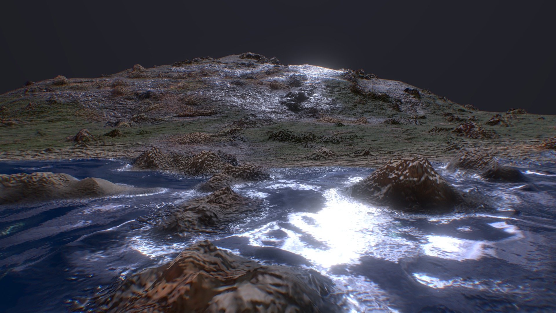 Rock by the sea - Download Free 3D model by WeSVa (@WSVideoCarta ...