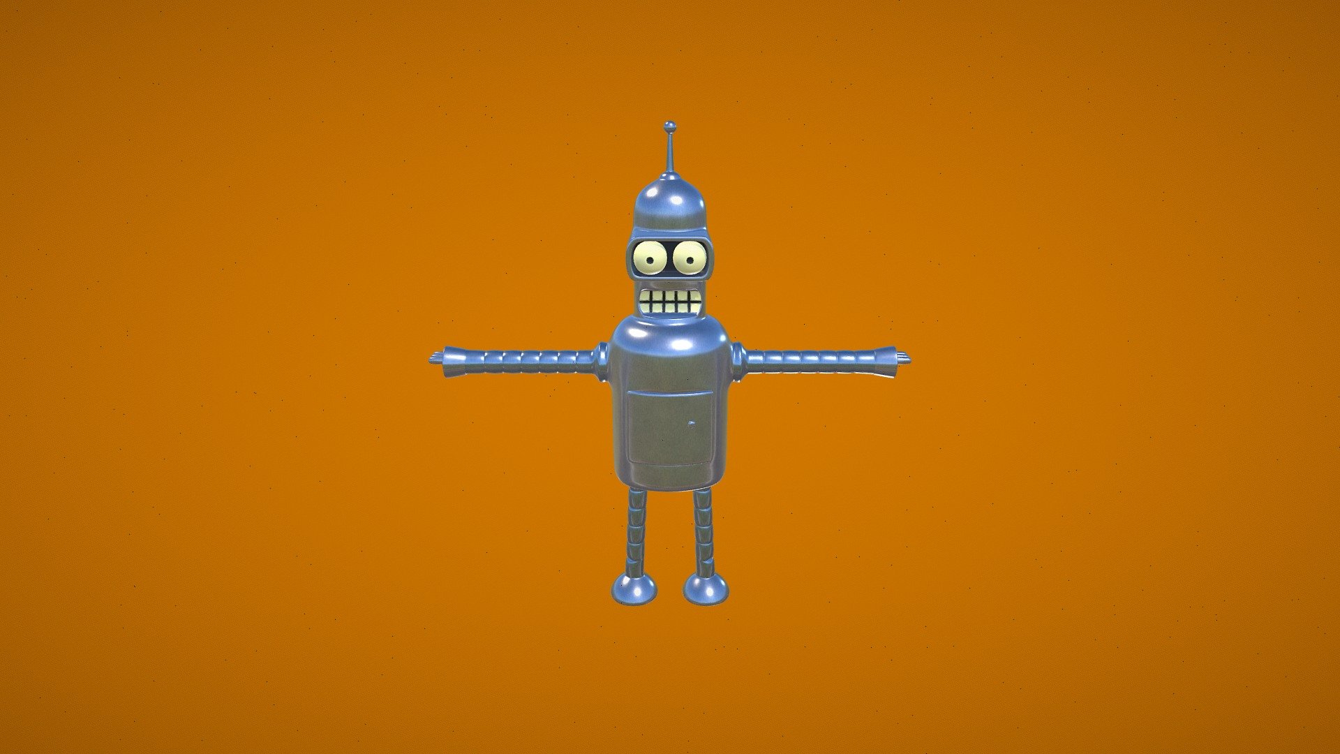 Bender - 3D model by Davide Buonincontro (@buonincontrodavide) [b524d40 ...