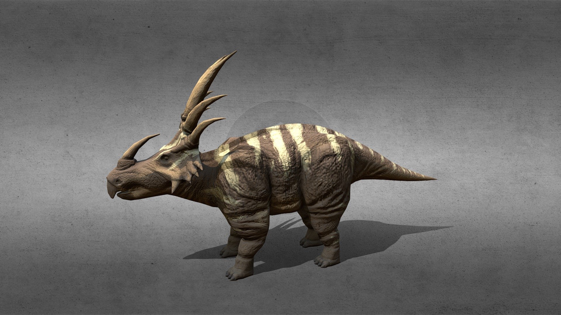 styracosaurus - 3D model by faizilhaqi25 [b525030] - Sketchfab