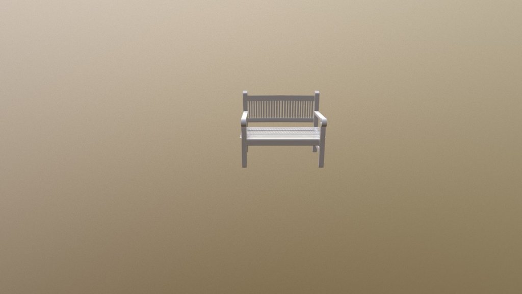 Simple Bench - Download Free 3D model by J0ye [b5254a7] - Sketchfab